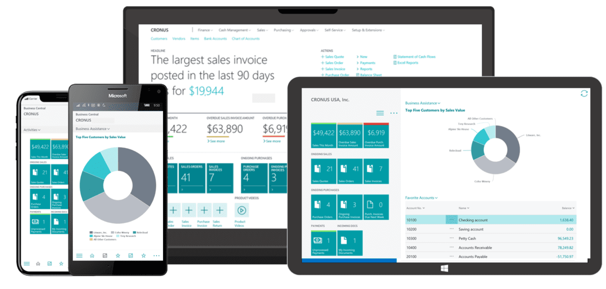 APP móvil Business Central | Partner Microsoft APP móvil Business Central | Partner Microsoft